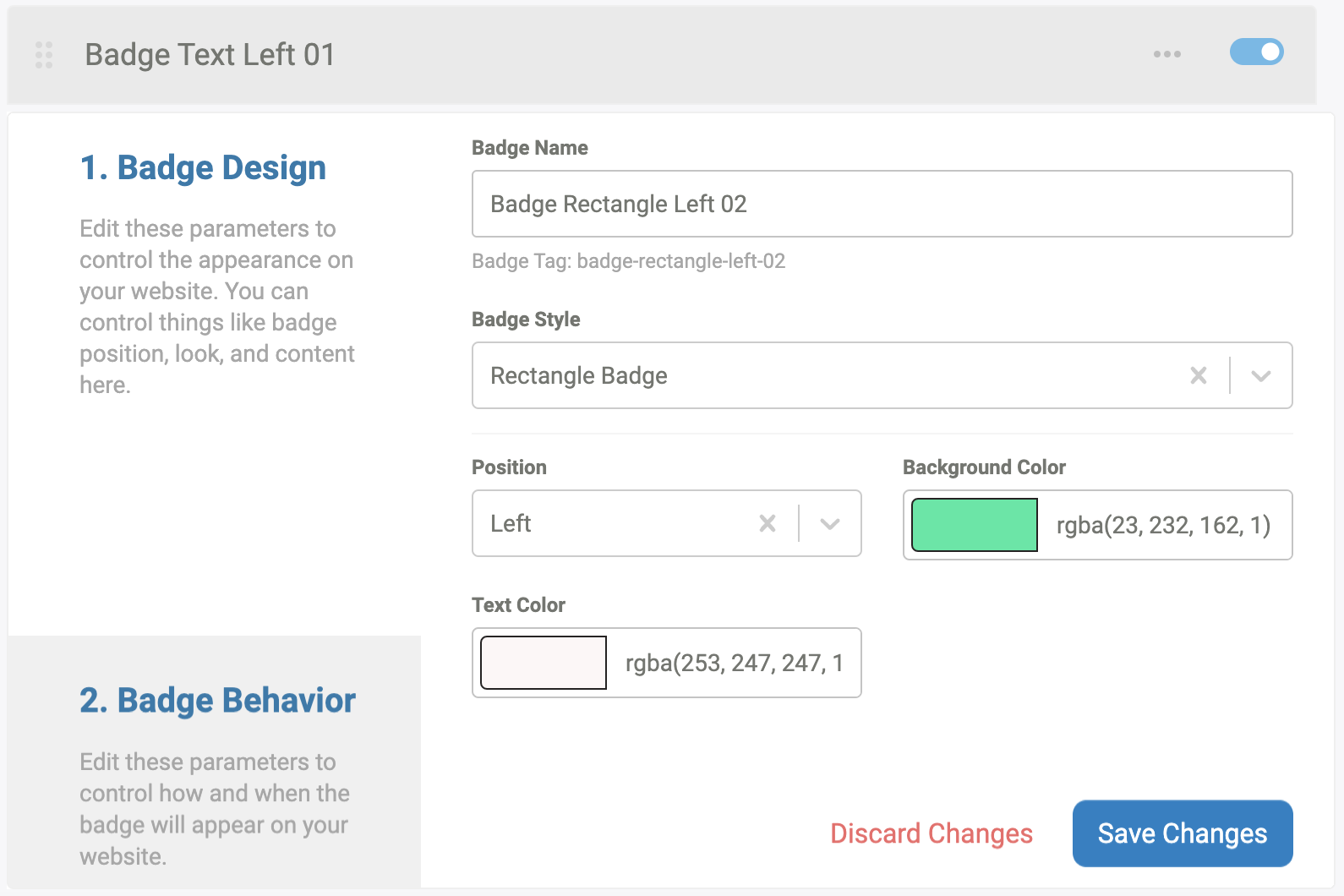 Badge Manager – Searchspring Help Desk