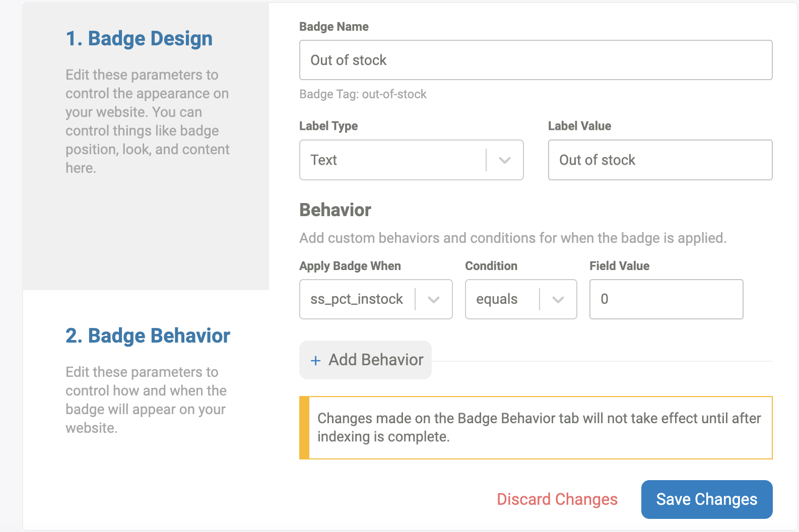 Badge Manager – Searchspring Help Desk