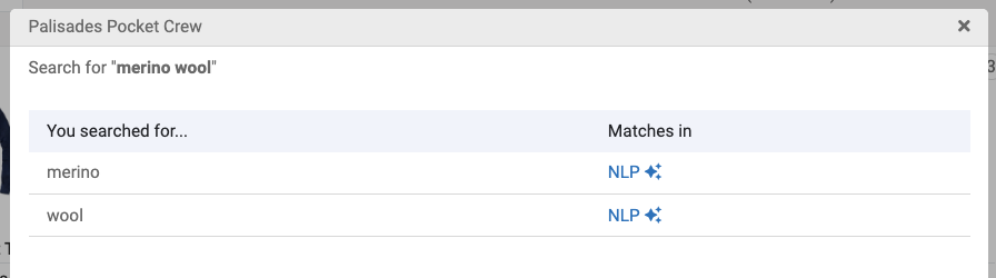 NLP Product Discovery – Searchspring Help Desk