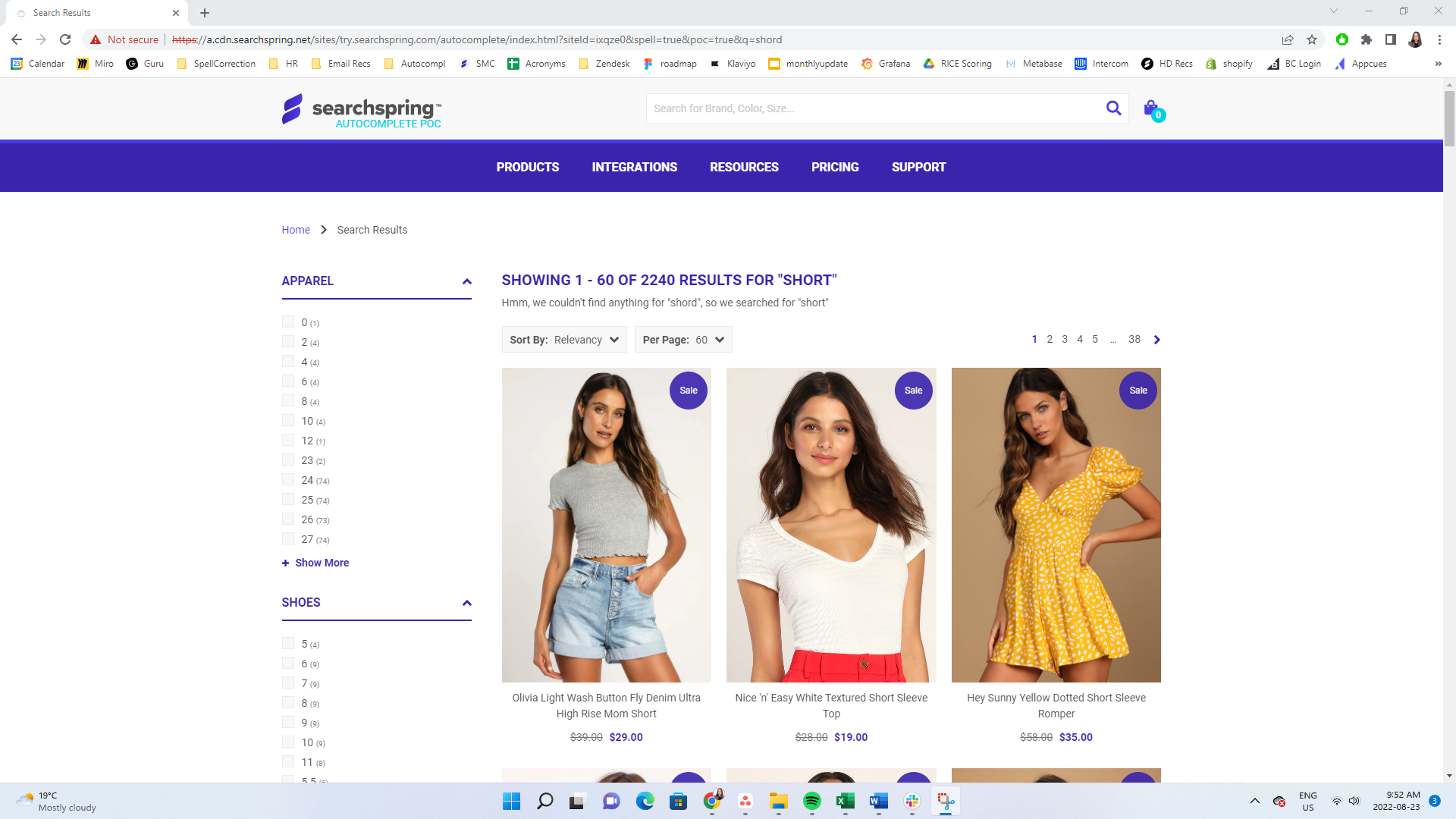 Autocomplete – Searchspring Help Desk